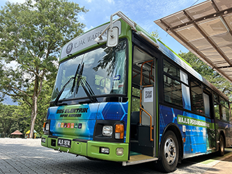 マレーシア国低公害型公共交通向け中型EVバス 譲渡式 - オリエンタルコンサルタンツグローバル